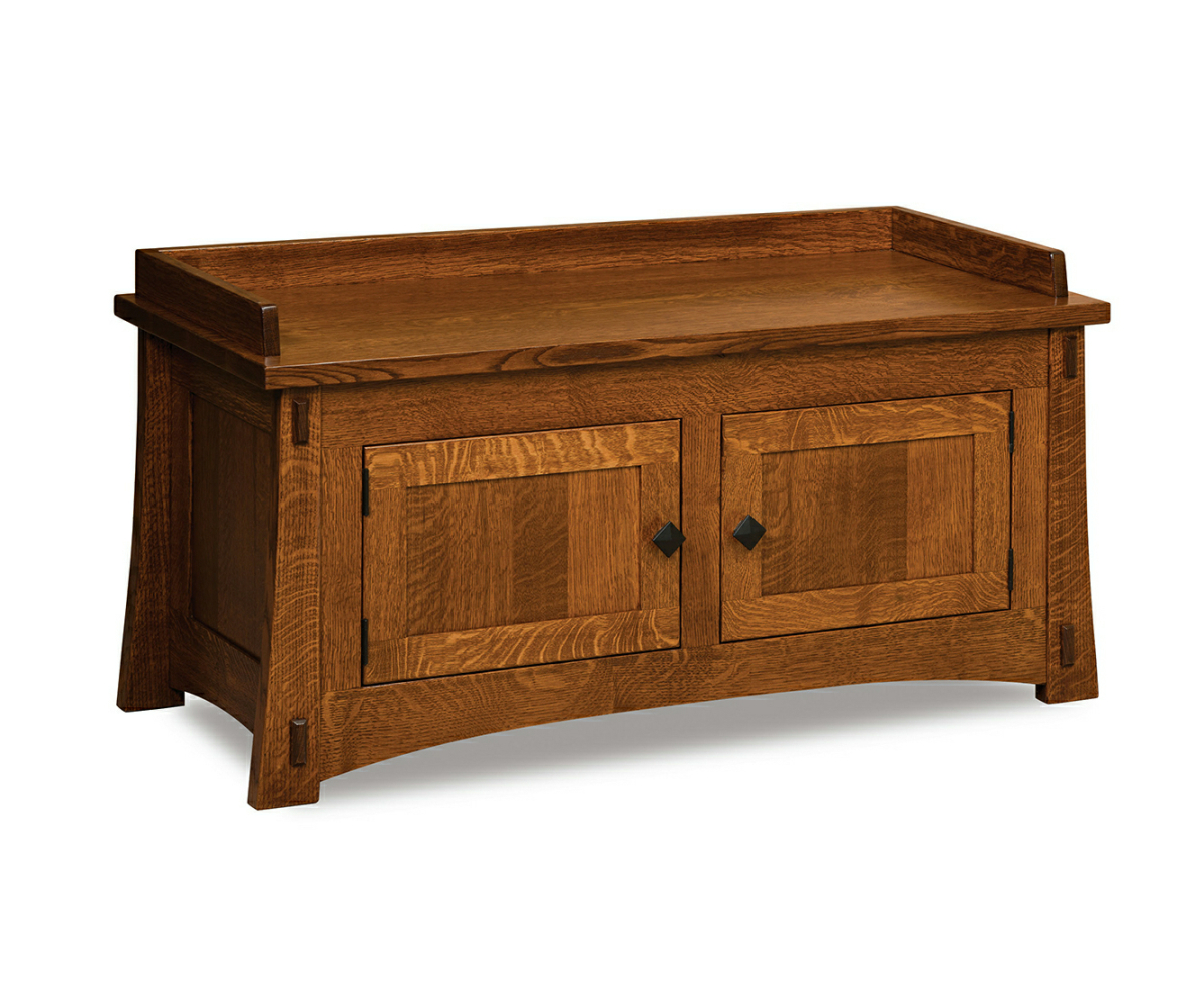 2" SCALLOP BENCH | Dovetails Furniture