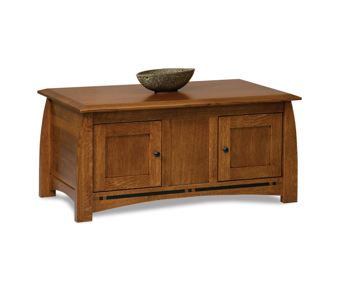 Boulder Creek Enclosed Coffee Table | Dovetails Furniture