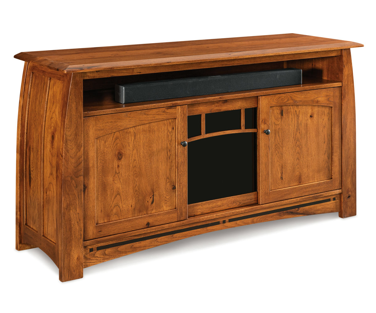 Boulder Creek Media Stand - 63"W | Dovetails Furniture